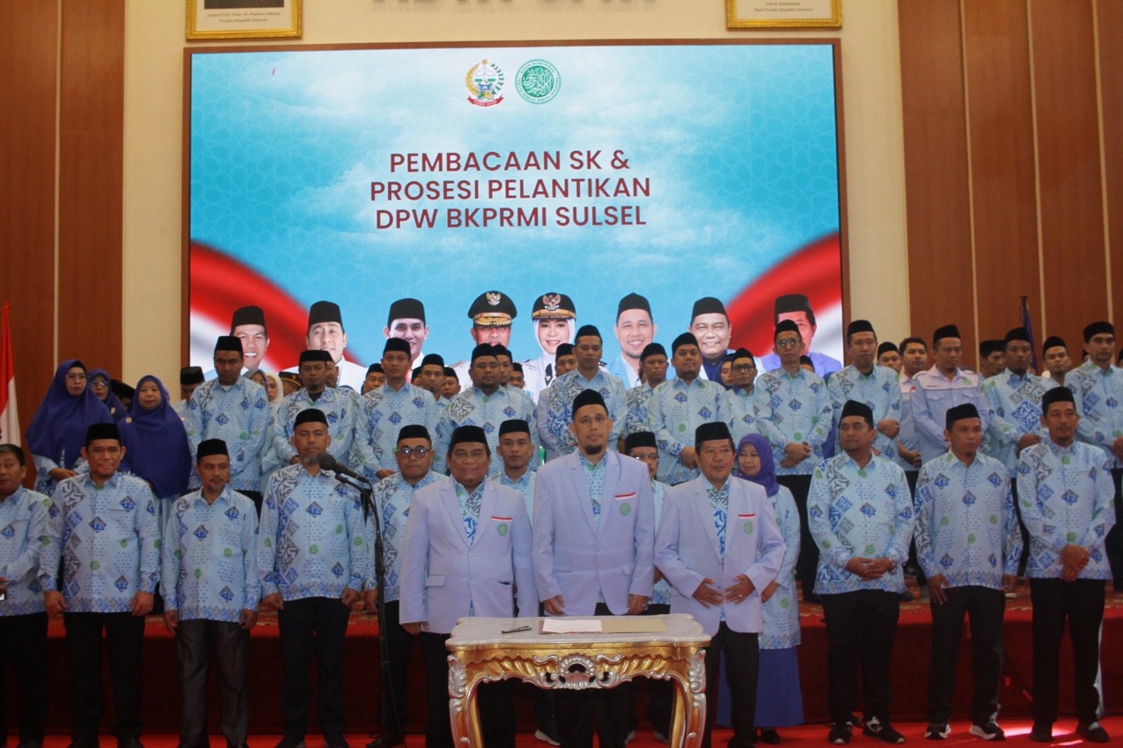 DPW BKPRMI Sulsel Periode 2025–2030 Resmi Dilantik di Rumah Jabatan ...
